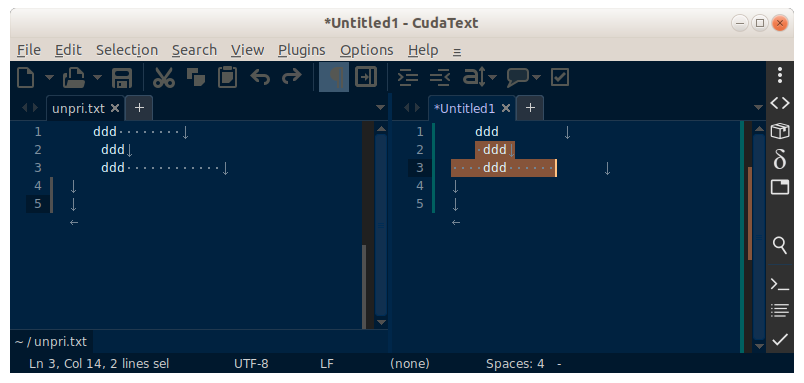 Improve unprinted_content option · Issue #3911 · Alexey-T/CudaText · GitHub