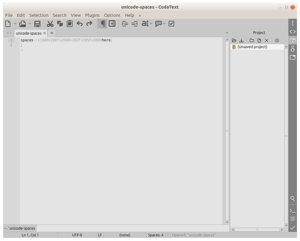 Allow option to show hidden characters · Issue #3963 · Alexey-T/CudaText · GitHub