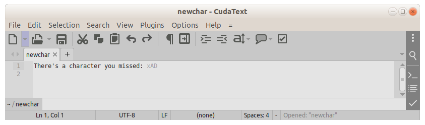 Allow option to show hidden characters · Issue #3963 · Alexey-T/CudaText · GitHub