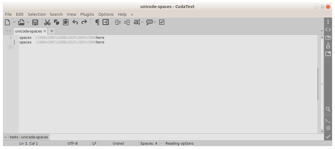 Allow option to show hidden characters · Issue #3963 · Alexey-T/CudaText · GitHub