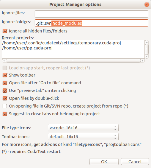 Requests for the "Go to File..." list · Issue #3938 · Alexey-T/CudaText · GitHub