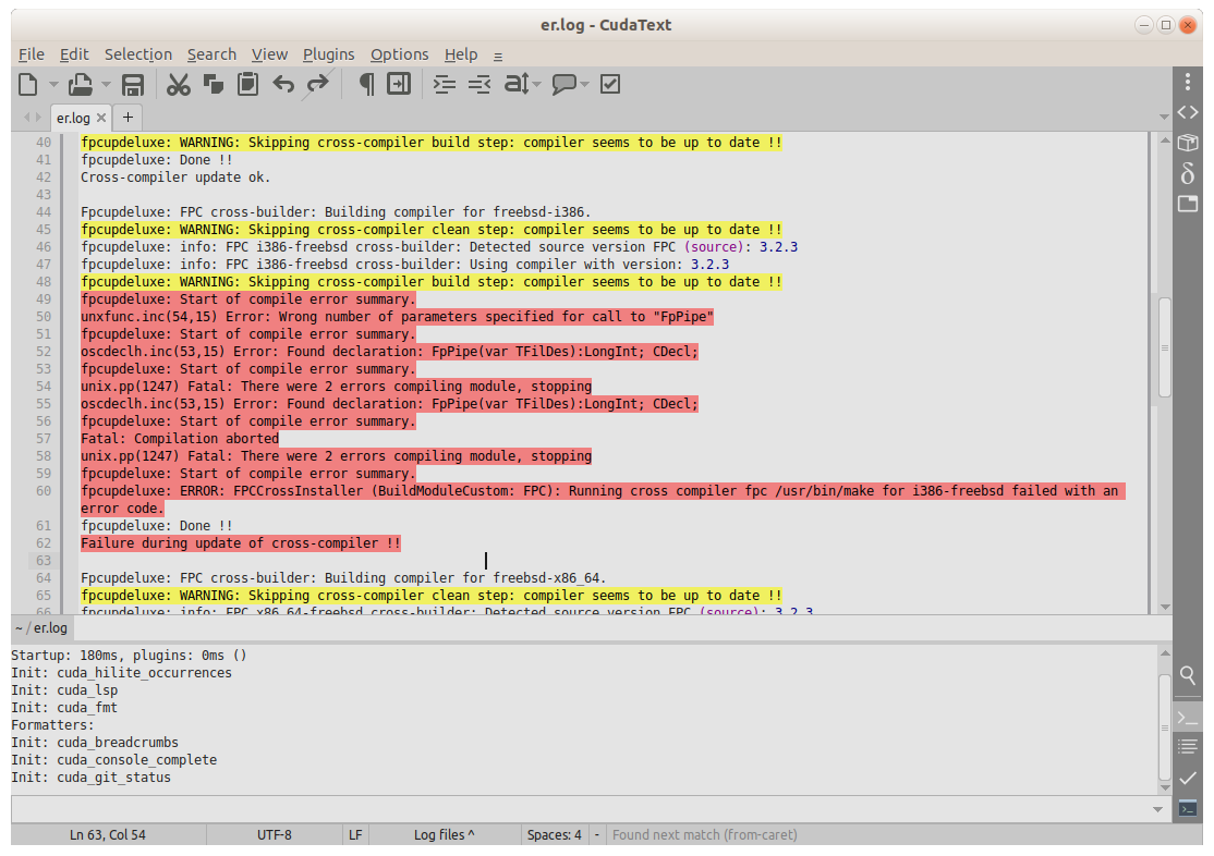 error updating cross for FreeBSD i386, others were updated OK · Issue #532 · LongDirtyAnimAlf ...