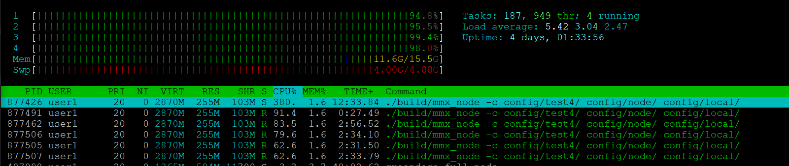 CPU at 100% GPU at 0% but OpenCL looks fine · Issue #34 · madMAx43v3r/mmx-node · GitHub