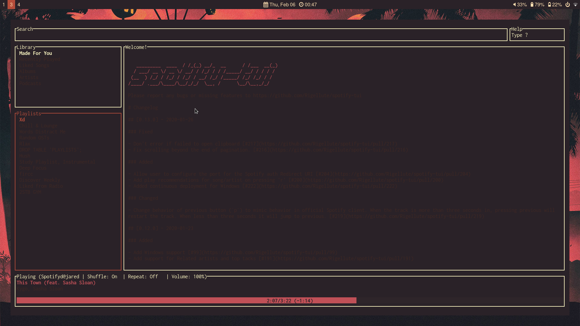 Possibility to define color-scheme? · Issue #283 · Rigellute/spotify-tui · GitHub