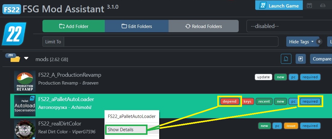 [VERSION TRACK] v3.1.0 Known Issues & Bugs · Issue #172 · FSGModding/FSG_Mod_Assistant · GitHub
