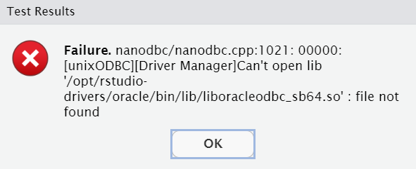 Cannot connect to Oracle database: Can't open lib liboracleodbc_sb64.so file not found · Issue ...