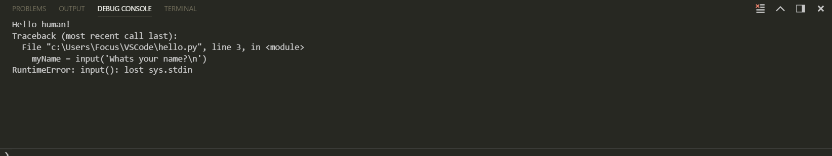 Debug Tool Unable To Handle Input · Issue 2230 · Microsoft Vscode