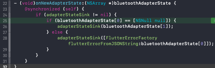 [iOS] Crash in observeBluetoothState method · Issue #367 · dotintent/FlutterBleLib · GitHub