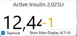 Widget not fully showing the numbers and change to glucose levels · Issue #43 · paul1956 ...