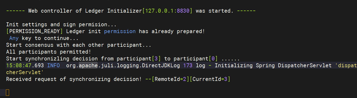 1.6.4初始化日志没有报错也没有生成ledger-binding.conf文件 · Issue #95 · blockchain-jd-com/jdchain · GitHub