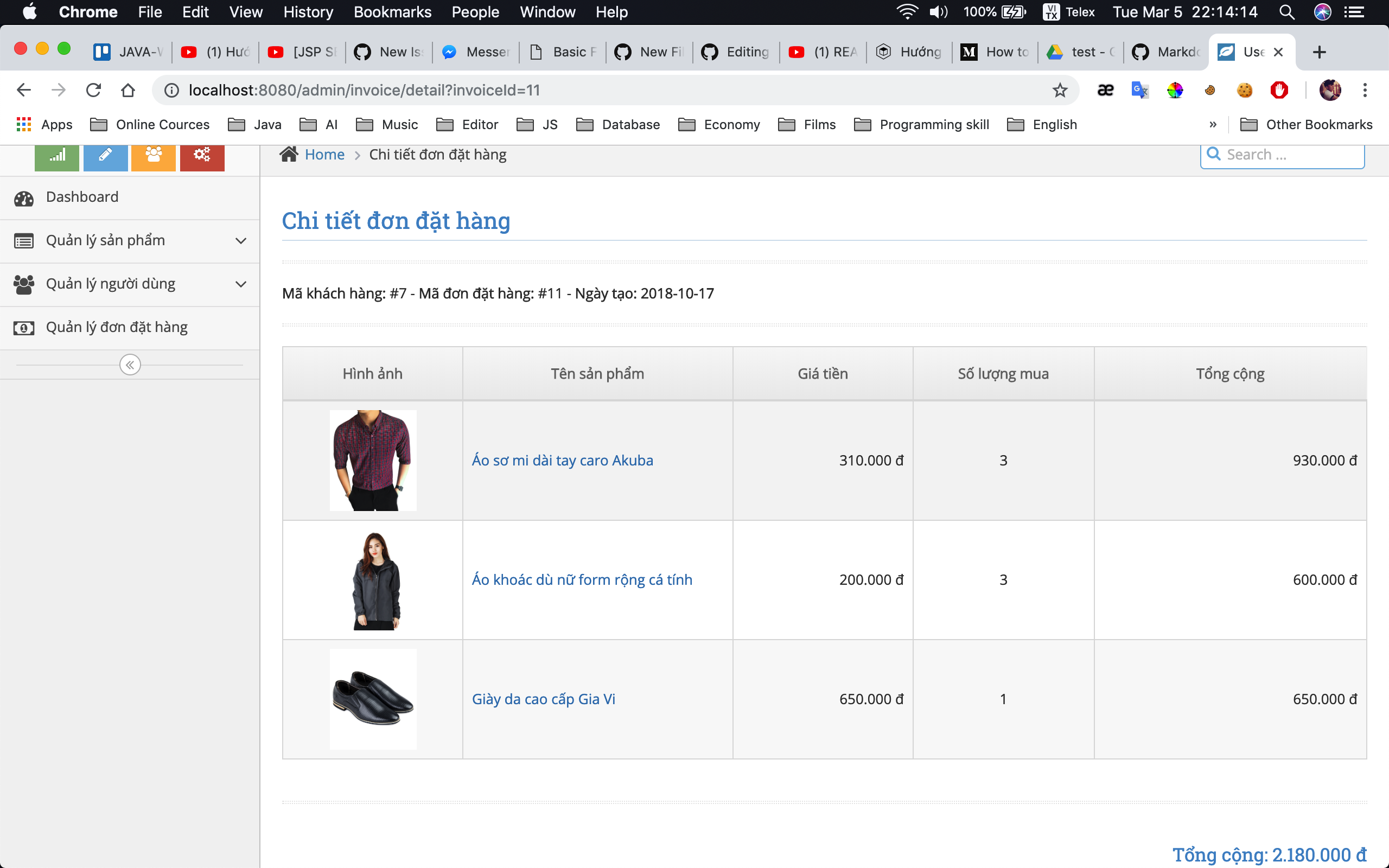 GitHub - taivtse/fpoly-semester4-java4: Simple shopping website - java ...
