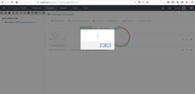 Cross Site Scripting Vulnerability Xss Found On Evolution 149 · Issue 1170 · Evolution Cms