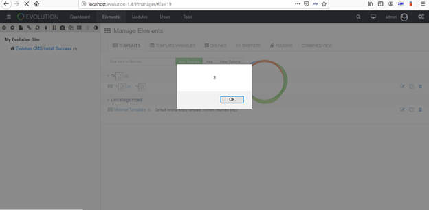 Cross Site Scripting Vulnerability Xss Found On Evolution 149 · Issue 1170 · Evolution Cms