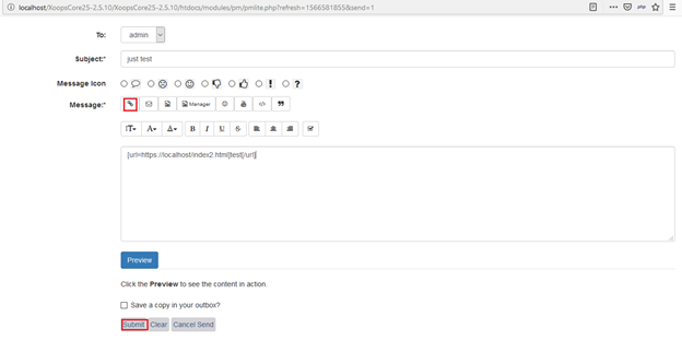Tab-nabbing vulnerability on XoopsCore25-2.5.10 · Issue #683 · XOOPS/XoopsCore25 · GitHub
