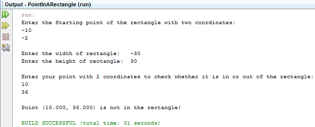 Github Mahdi Heidarigeometry Point In A Rectangle This Program Prompts The User To Enter A