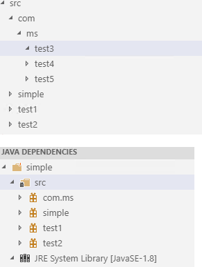 The empty package can't display · Issue #126 · microsoft/vscode-java-dependency · GitHub