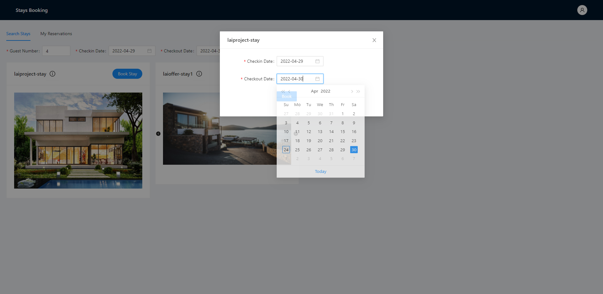 GitHub - BruceZAI/staybooking: An online stay rental application based ...