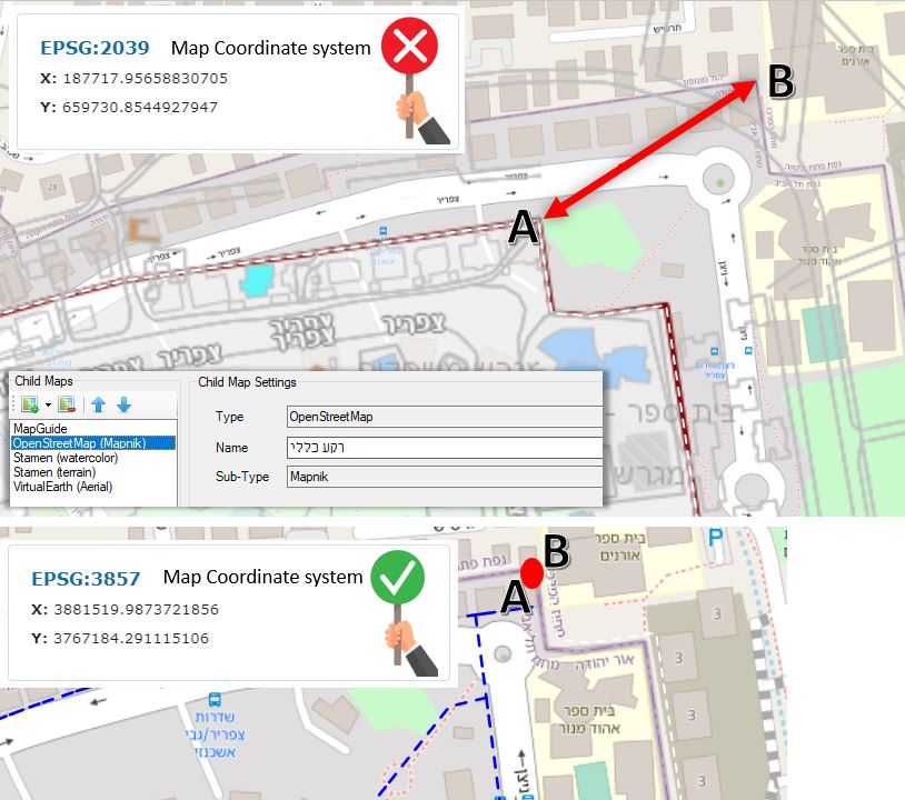 External base map shift · Issue #1429 · jumpinjackie/mapguide-react-layout · GitHub