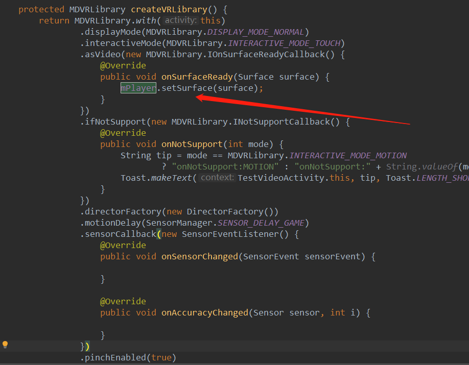 问一下怎么配合vr库使用 MDVRLibrary · Issue #719 · Doikki/DKVideoPlayer · GitHub
