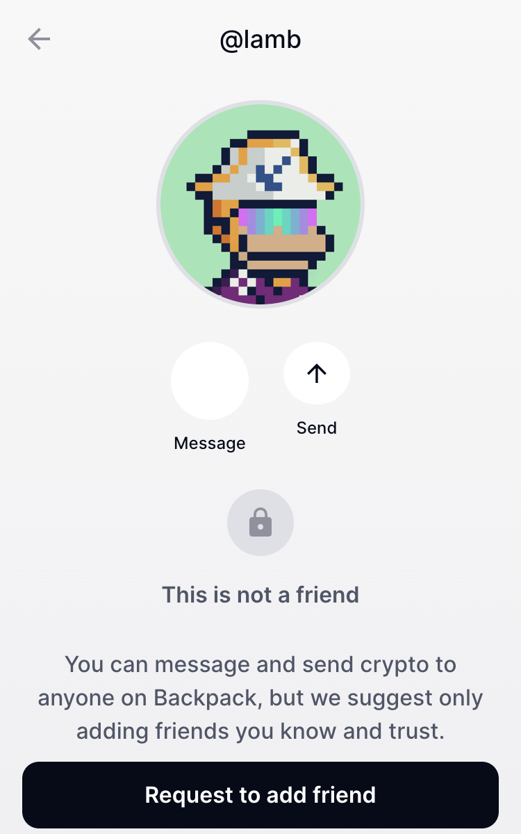 Message icon missing from profile page button · Issue #3215 · coral-xyz/backpack · GitHub