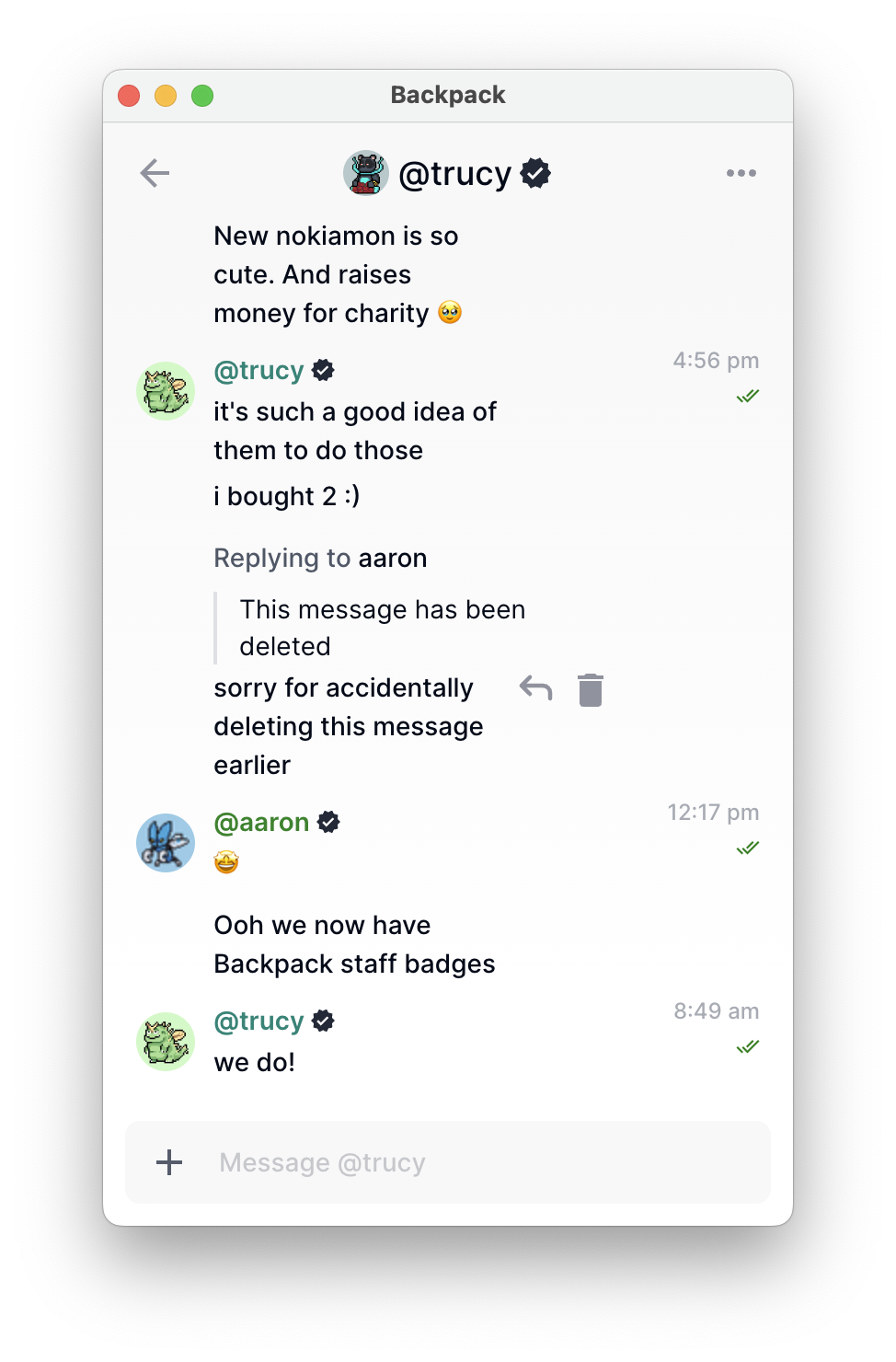 Profile picture not updating in chat messages · Issue #3507 · coral-xyz/backpack · GitHub