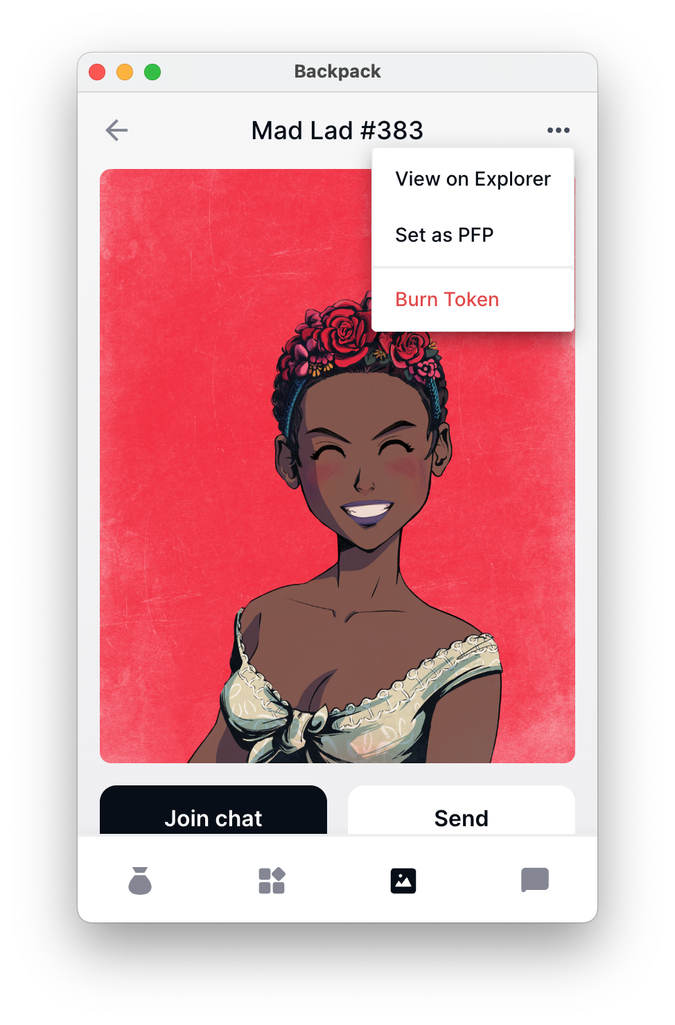 Add more options to collectible context menus · Issue #3818 · coral-xyz/backpack · GitHub
