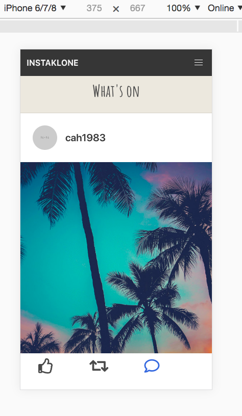 GitHub - NotYourTypicalDeveloper/project-02: "INSTAKLONE": Clone of ...