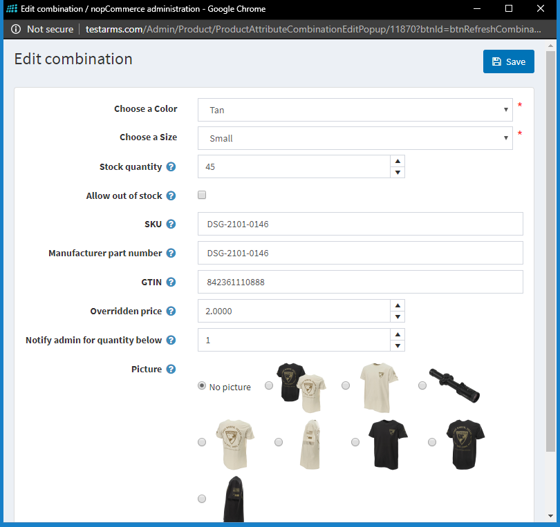 Product Attribute Combination Price Override Not Working · Issue #4776 · nopSolutions ...