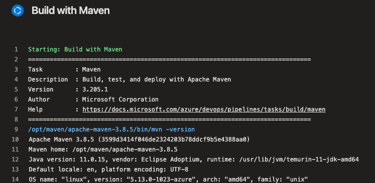 Maven@3 task: warning emitted when code coverage not enabled. · Issue ...