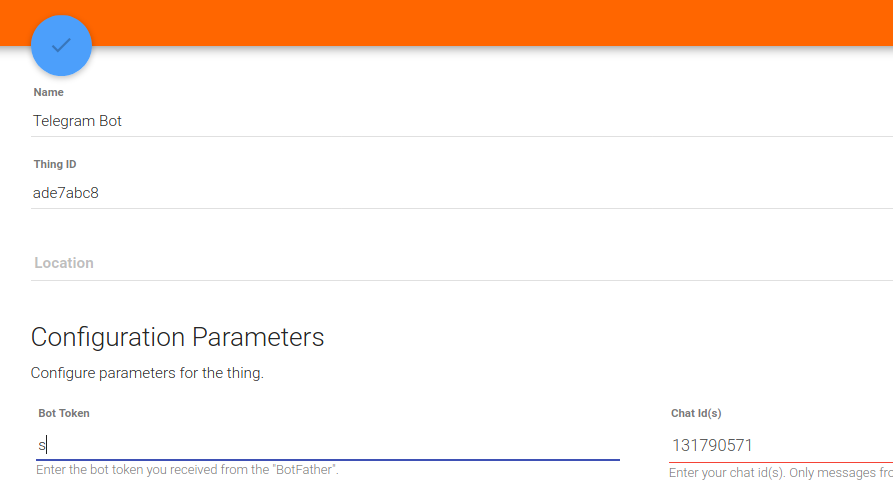 [telegram] Configuration issues in PaperUI for ChatId · Issue #6750 · openhab/openhab-addons ...