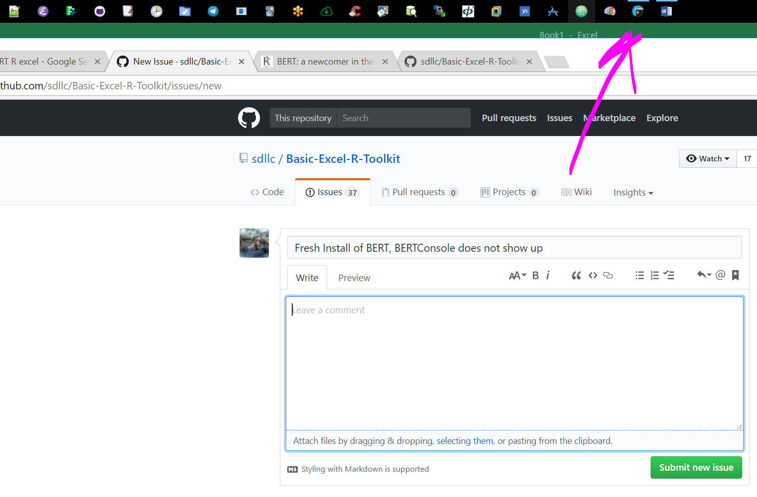 Fresh Install of BERT, Console windows not accessible · Issue #72 · sdllc/Basic-Excel-R-Toolkit ...