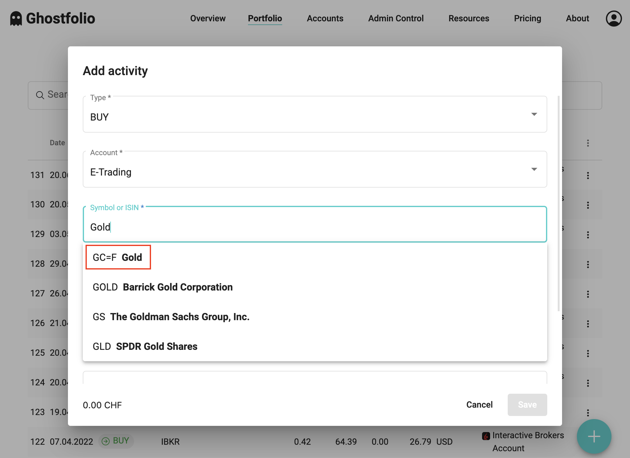 Other Asset Types · ghostfolio ghostfolio · Discussion #876 · GitHub