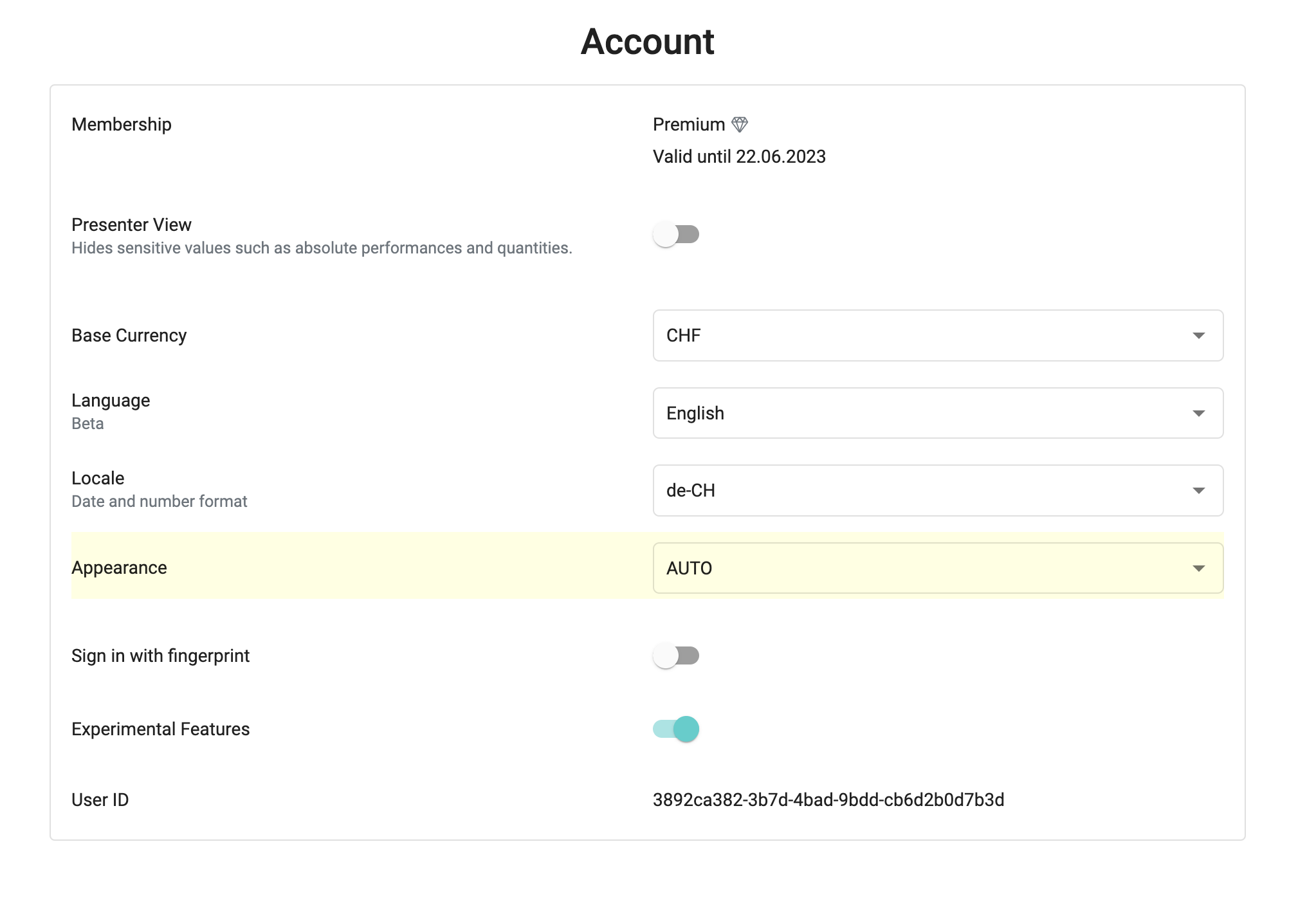 Manual dark mode · Issue #1103 · ghostfolio/ghostfolio · GitHub