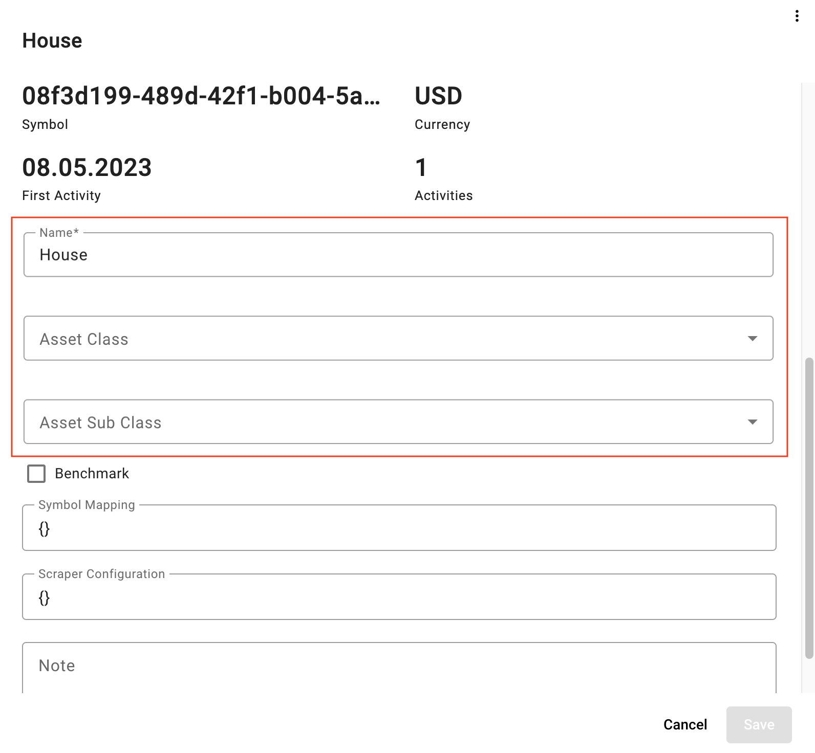Extend the asset profile dialog form · Issue #2524 · ghostfolio ...