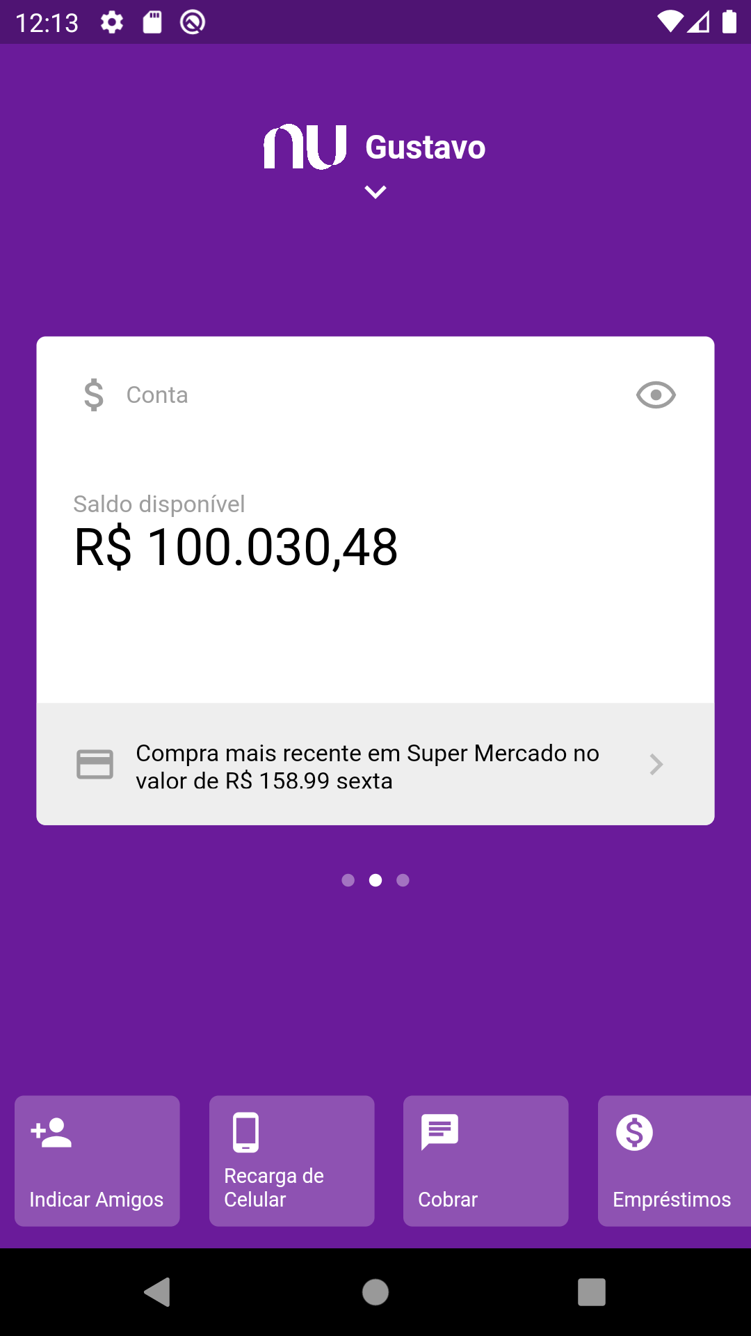 GitHub - Schustergg/flutter-nubank-clone