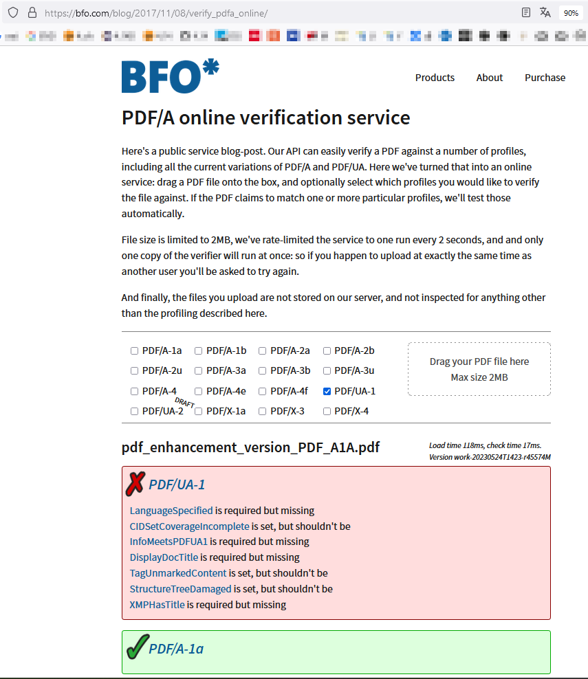PdfEmitter, Enhancement: Enable options to set the PDF/Version & archiving formats PDF/A (A1A ...
