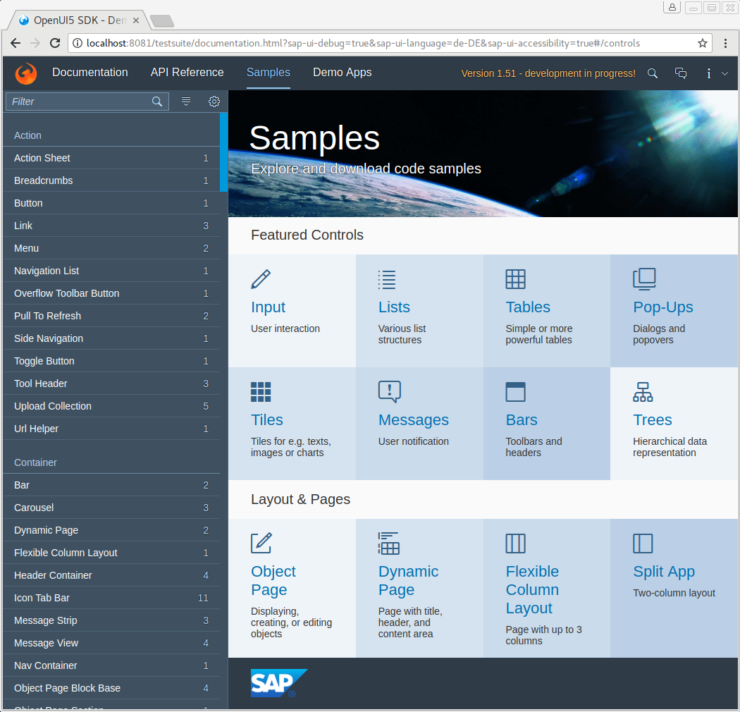 Testsuite Documentation And Api Reference Broken · Issue 1631 · Sap