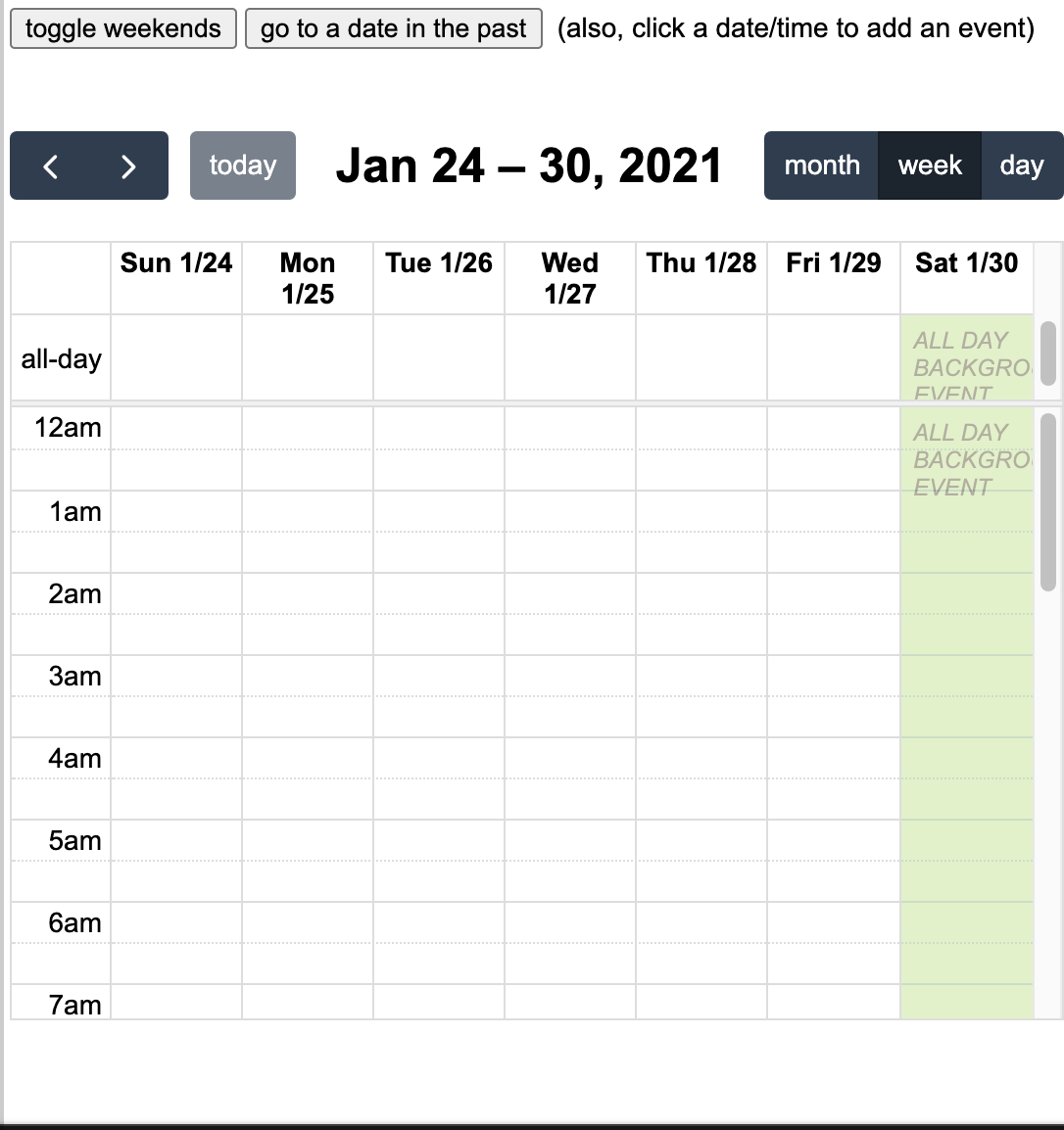All day background events rendered in time slots of timeGrid Views · Issue #6130 · fullcalendar ...