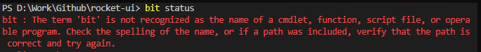 'bvm' is not recognized as an internal or external command, operable program or batch file ...