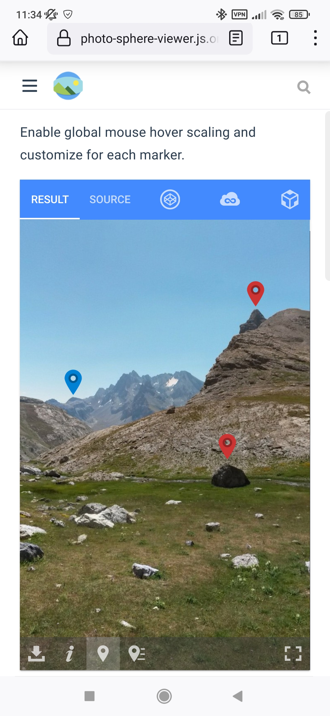 Marker Show Error · Issue #1145 · mistic100/Photo-Sphere-Viewer · GitHub