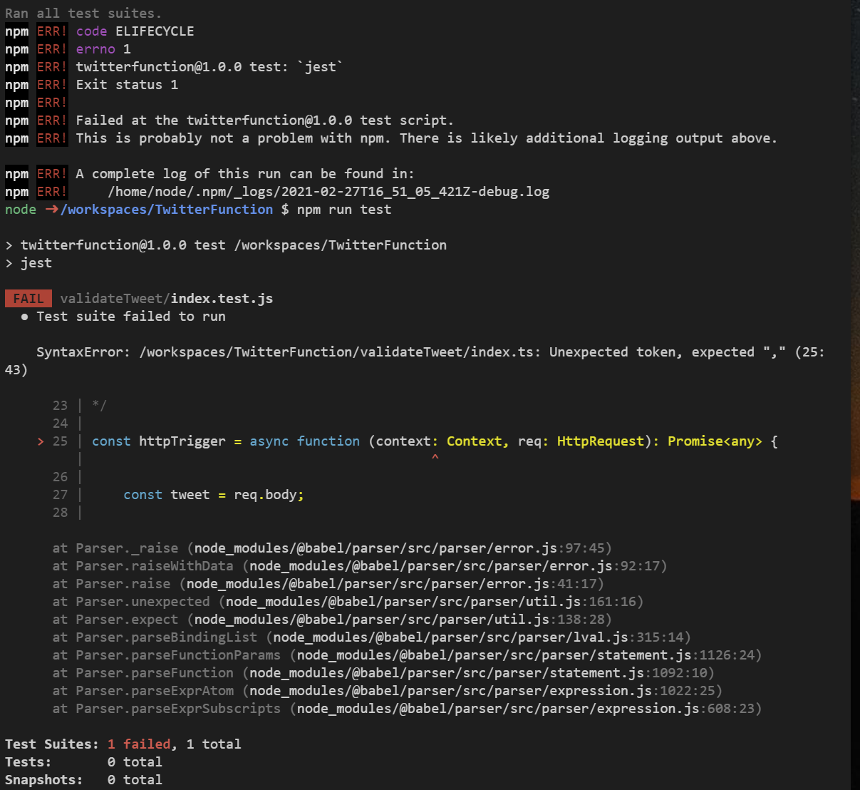 TypeScript fn with fn level auth uses "@azure/functions": "^1.0.2-beta2" · Issue #2708 ...