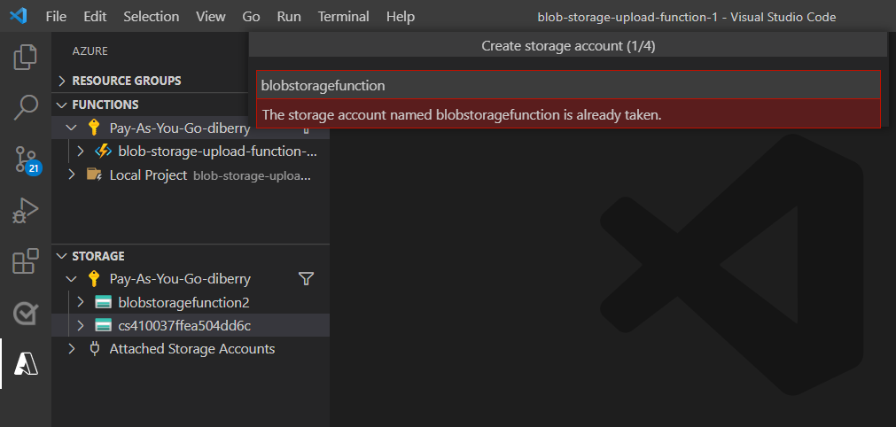 Bug: New storage resource name incorrectly reported as already existing · Issue #1003 ...
