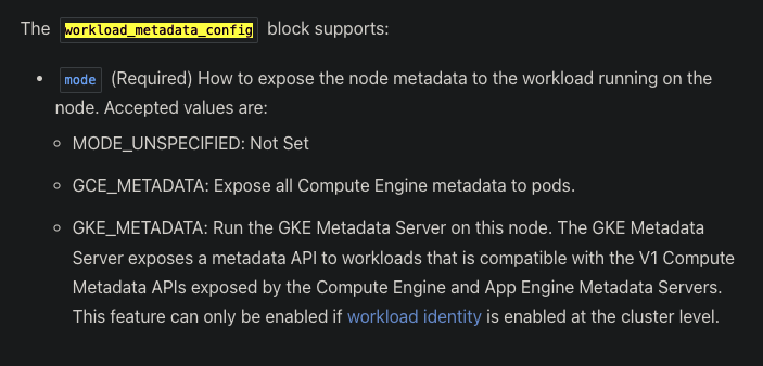 CKV_GCP_69: Proposed fix is incorrect · Issue #4640 · bridgecrewio/checkov · GitHub