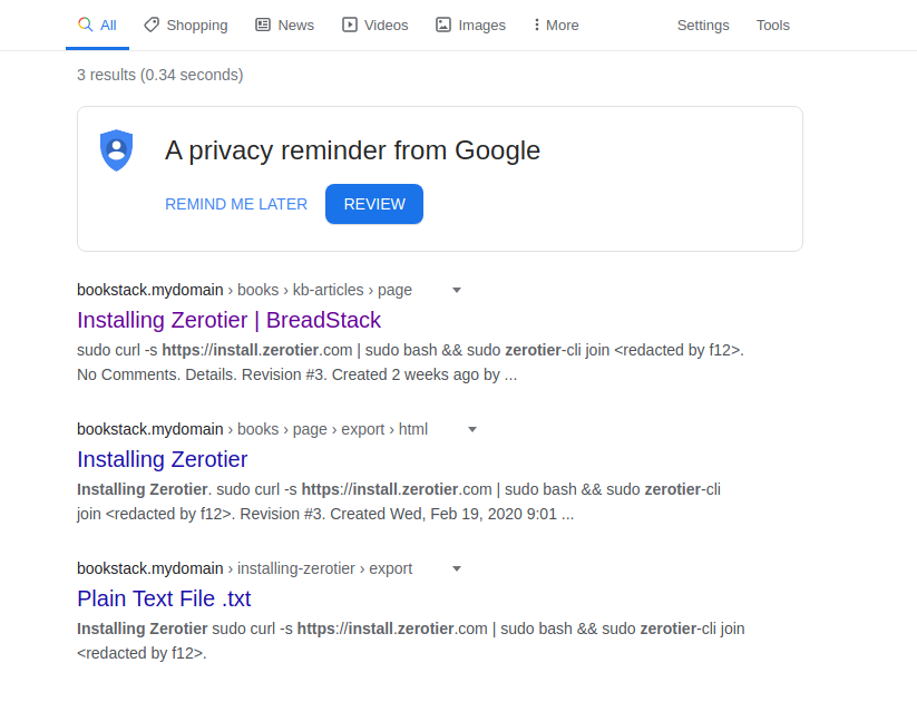 Crawlers crawling pages with custom permissions · Issue #2089 · BookStackApp/BookStack · GitHub