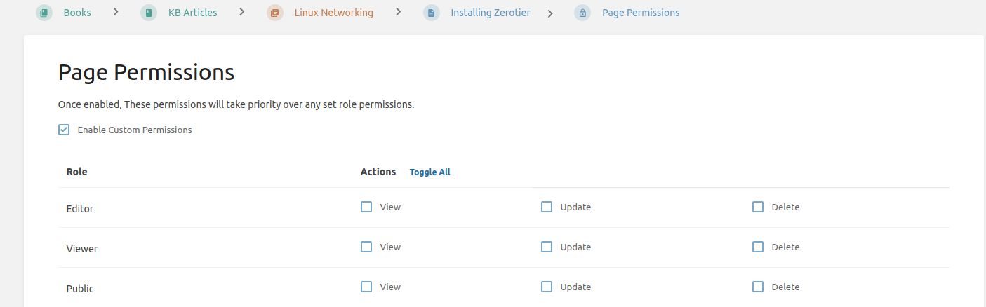Crawlers crawling pages with custom permissions · Issue #2089 · BookStackApp/BookStack · GitHub
