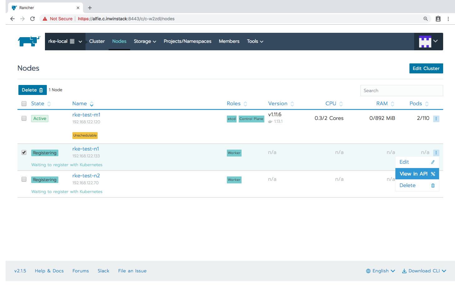 Stuck On Waiting To Register With Kubernetes · Issue 13689 · Rancher Rancher · Github