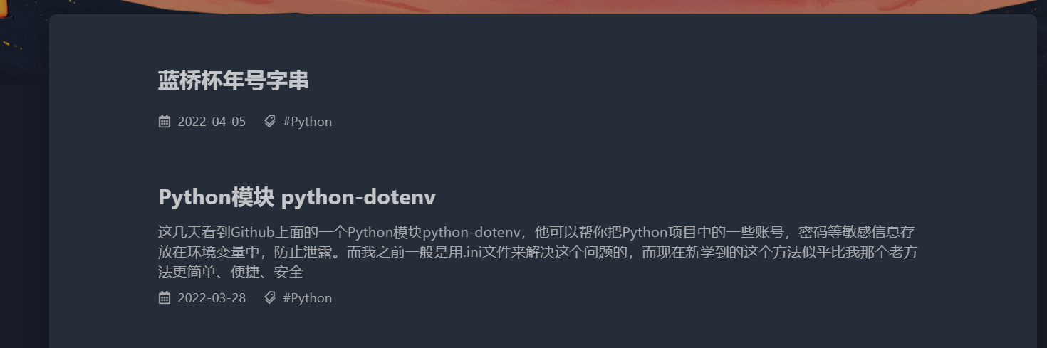 升级至 190 版本后，文章没有摘要时原位置仍留有空白 · Issue 746 · Fluid Devhexo Theme Fluid · Github 