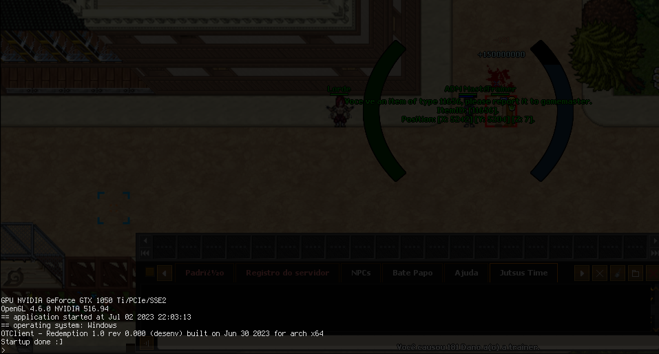 The screen is broken by several in-game factors · Issue #559 · mehah/otclient · GitHub