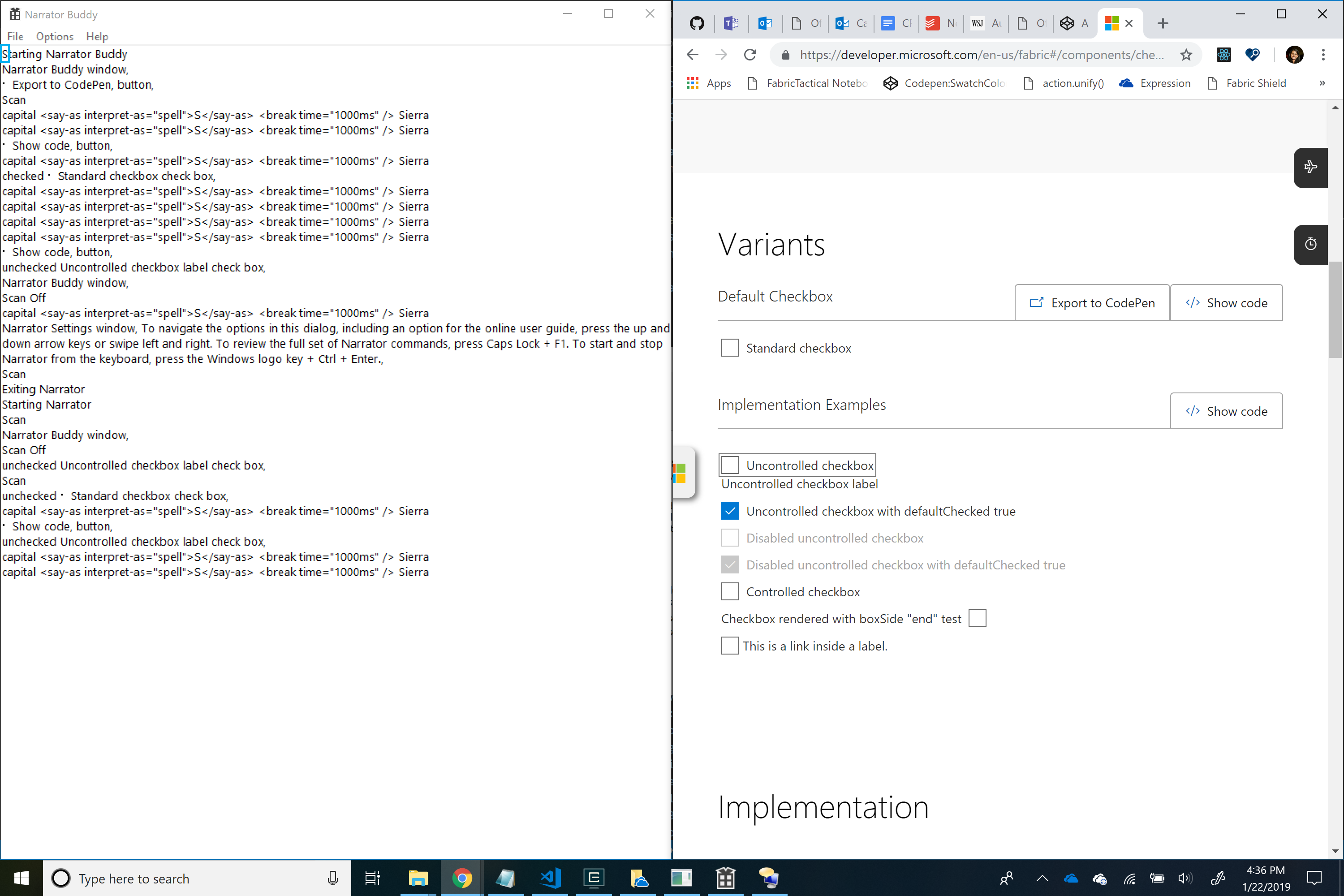 Checkbox A11y Pass · Issue #6514 · microsoft/fluentui · GitHub