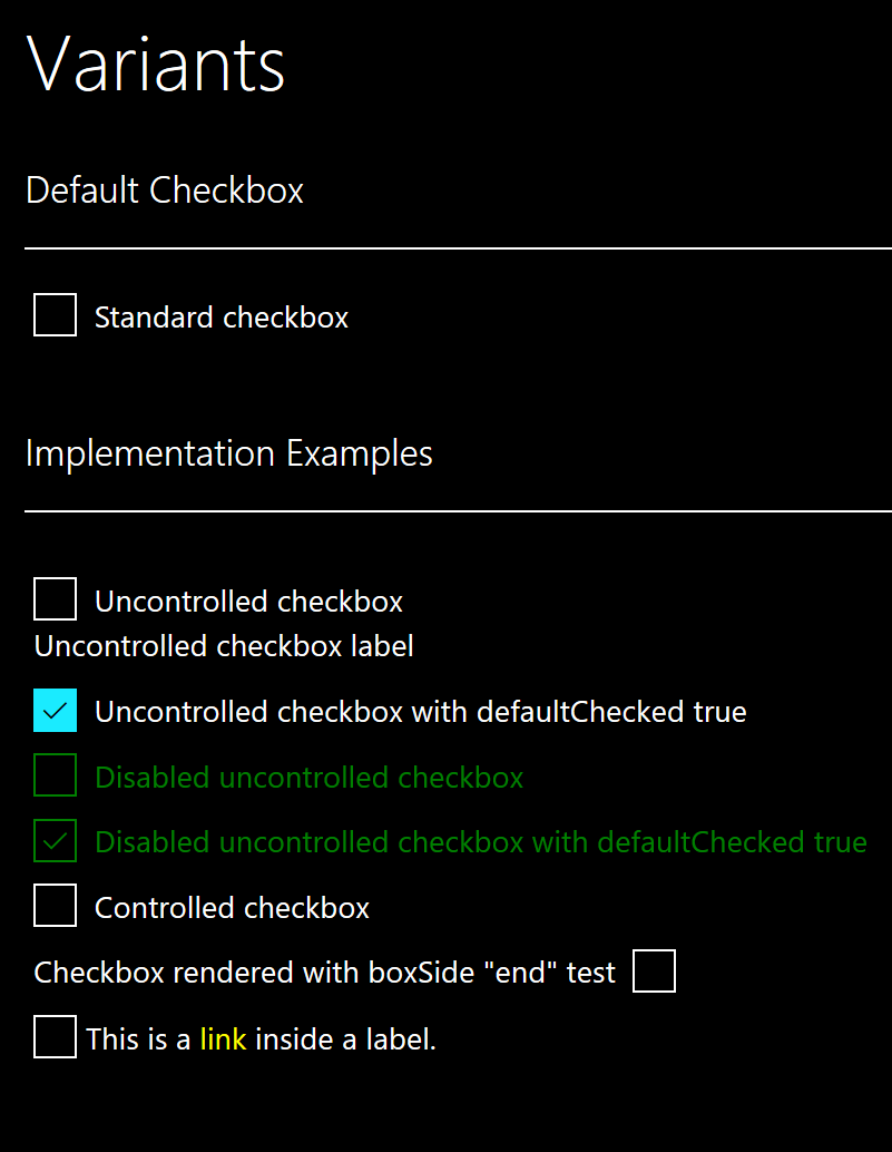 Checkbox A11y Pass · Issue #6514 · microsoft/fluentui · GitHub